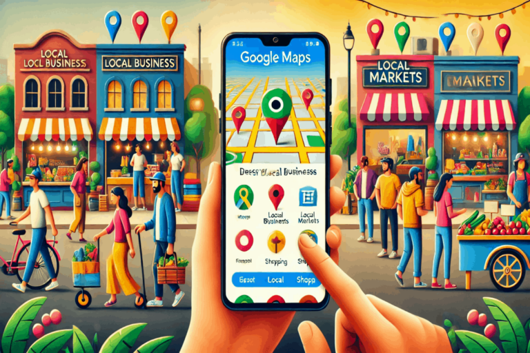 Descubra os Melhores Comércios e Mercados Próximos Usando o Google Maps!