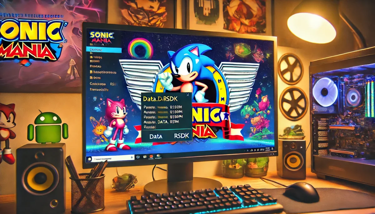Data.rsdk do Sonic Mania: Guia Completo de Download e Utilização